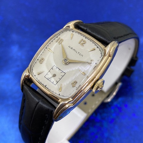Vintage 1951 Man’s HAMILTON DARRELL Stunning Ivory Dial Fully Serviced ...