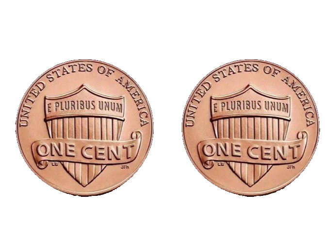 2025 P&D Lincoln Shield Penny 2 Coin Set Uncirculated US Mint Cents ...