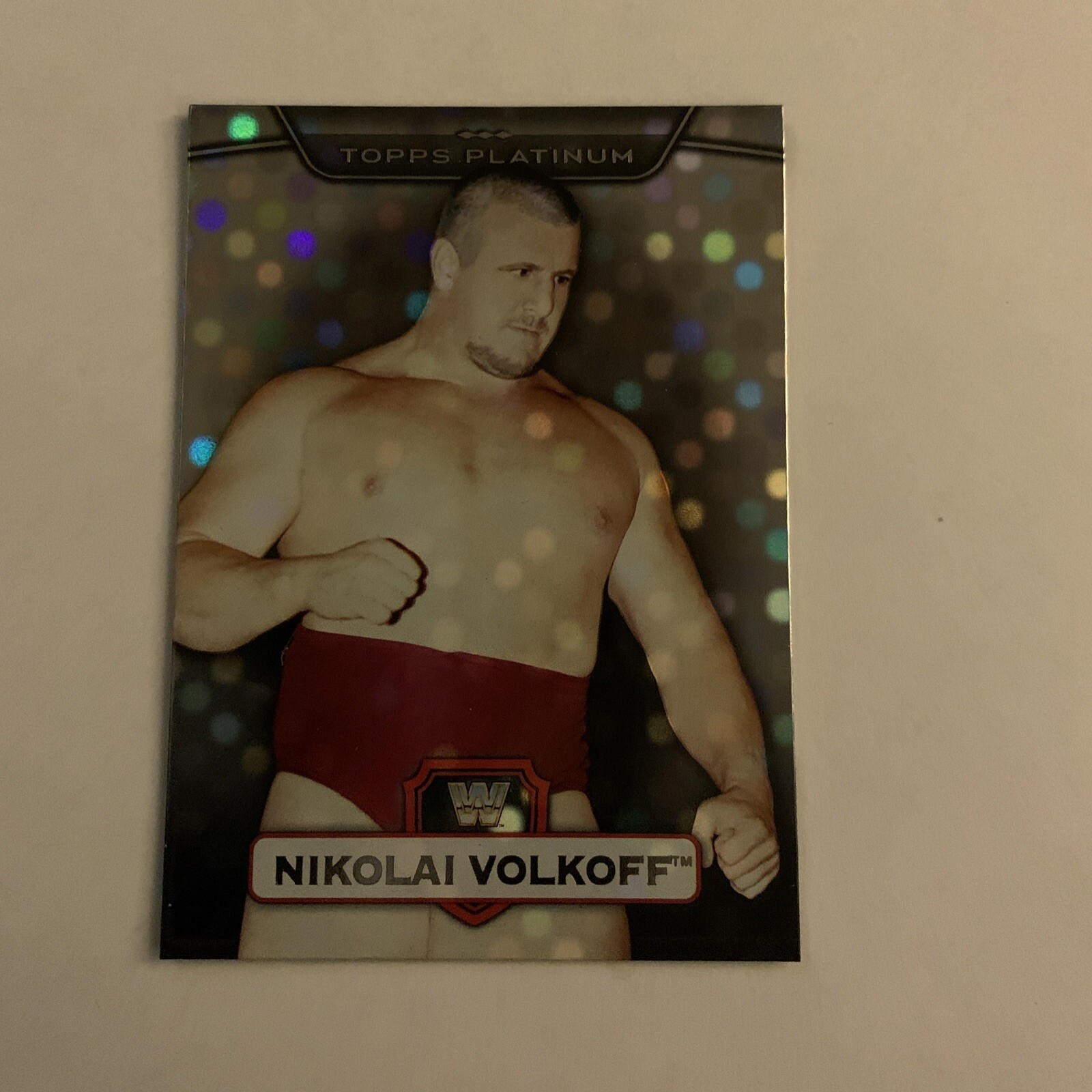 2010 Topps Platinum WWE - X-Fractor #108 Nikolai Volkoff for sale ...