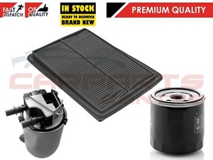 FOR NISSAN QASHQAI 1.5 DCI OIL FILTER AIR FUEL FILTER SERVICE KIT 2014 ...