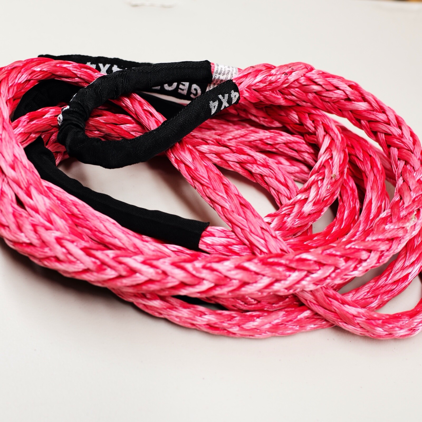 Tow Rope 13mm*6m*14000kg Heavy Duty George4x4 Recovery Rope Australian ...