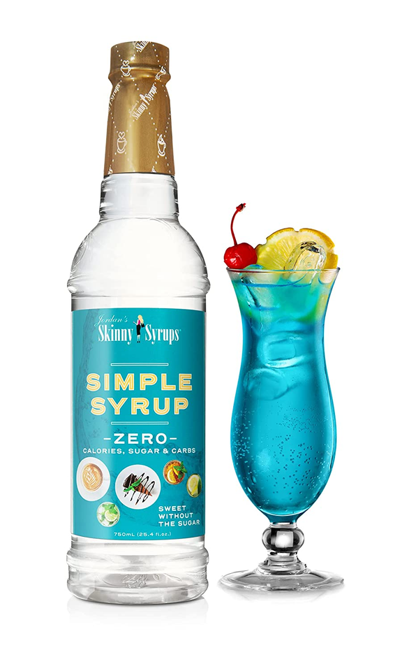 Jordan'S Skinny Syrups Sugar Free Simple Syrup - 0 Calories 0 Sugar 0 ...