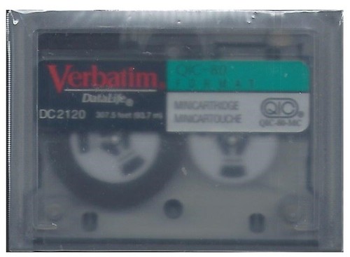 Verbatim DataLife DC2120 QIC Format MiniCartridge QIC-80-MC Back Up ...