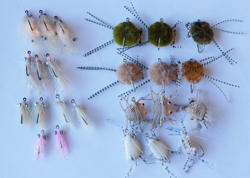 Assorted Bonefish And Permit Flies - 24 Pack For Saltwater Fly Fishing | eBay