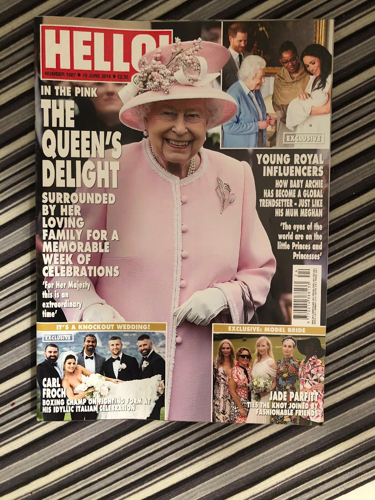 HELLO! magazine 9 June 2019 The Queen Elizabeth Royal Baby Archie ...