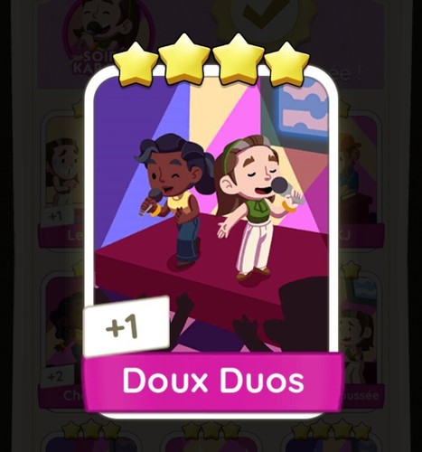 Carte Monopoly Go ! Doux Duos⭐️⭐️⭐️⭐4 Étoiles #2 | eBay