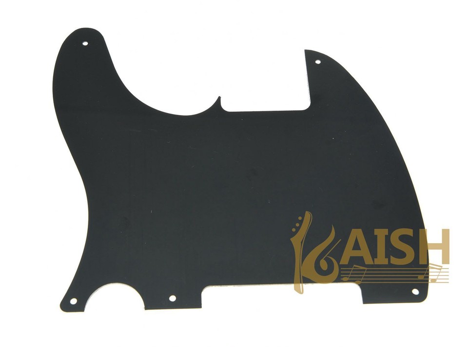 Tele/Telecaster Pickguard Scratch Plates 5 Holes for Esquire Black 3 ...