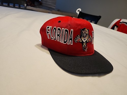Vtg Rare NHL Florida Panthers Starter Wool Origjnal Logo SnapBack Hat ...