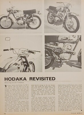 1964 Hodaka Ace 90 PABATCO Motorcycle Revisited Article | eBay