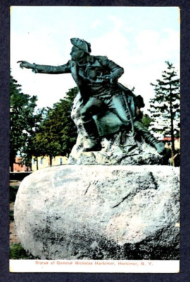 1908 Post Card Statue of General Nicolas Herkimer, Herkimer NY (15014 ...