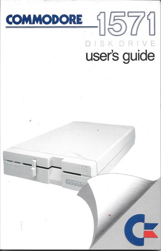 Commodore 1571 Disk Drive User's Guide | eBay