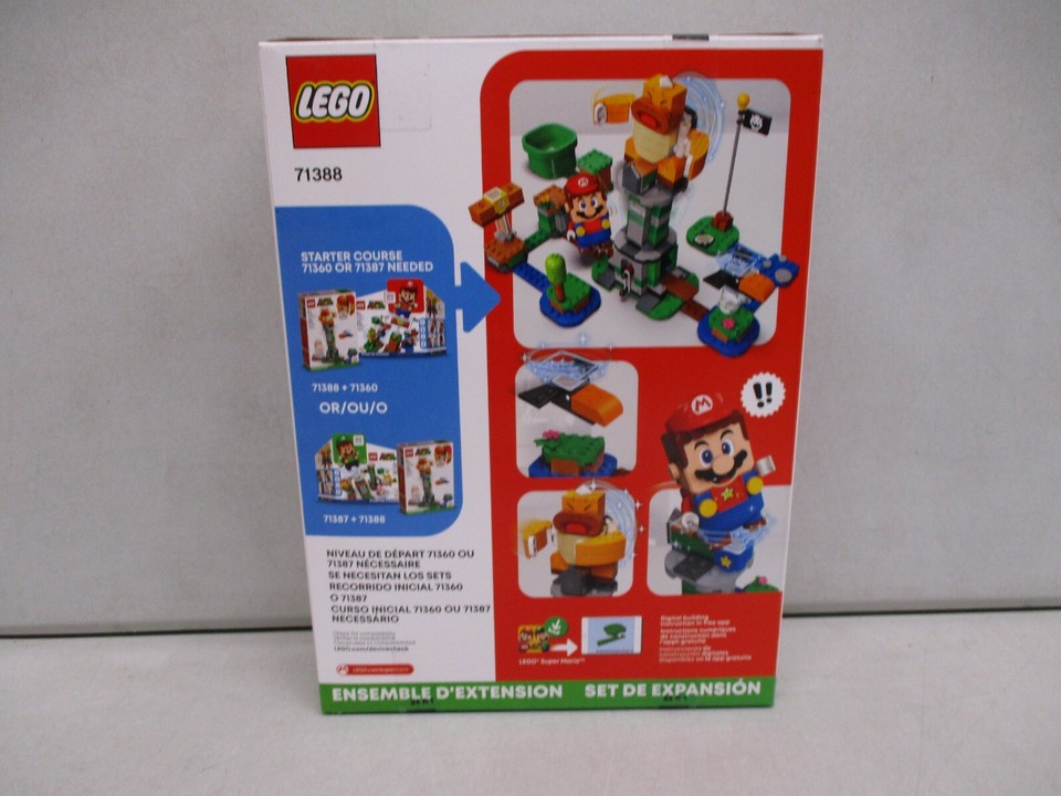 2021 Lego Super Mario Boss Sumo Bro Topple Tower 71388 | eBay