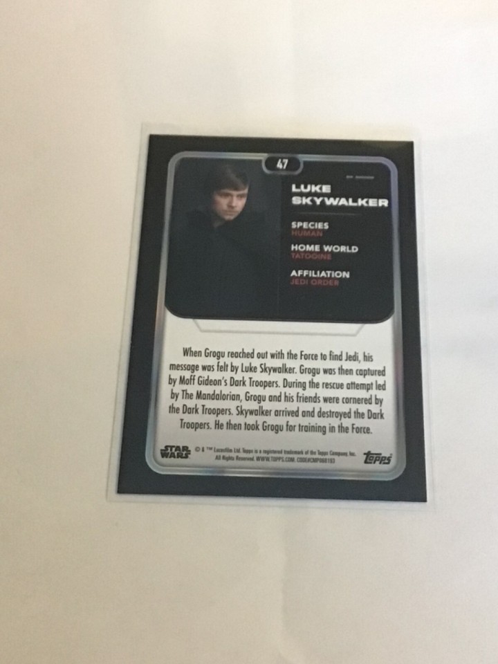 2023 Topps Star Flagship Rainbow Foil Luke Skywalker #47Nice | eBay