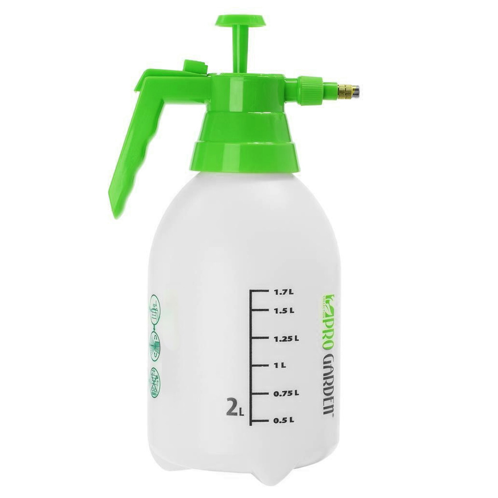 Pressure Sprayer Garden 2L Hand Pump Chemical Weed Killer Watering ...