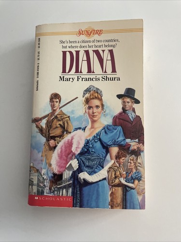 Diana Sunfire Romance Book by Mary Francis Shura Grt Cond | eBay