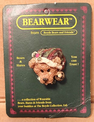Boyds Bears - ELGIN THE ELF BEAR - BEARWEAR PIN #2631 (B3) | eBay