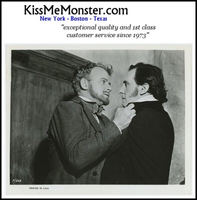 Orig 1957 Hammer Horror Paul Fights With Peter Cushing The Curse Of ...