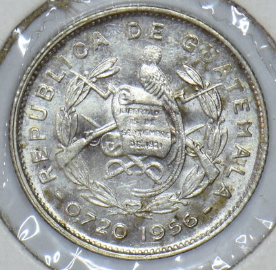 Guatemala 1956 5 Centavos Bird animal 290420 combine shipping | eBay