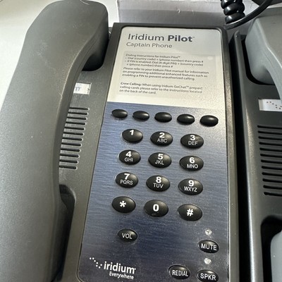 IRIDIUM PILOT CAPTAIN PHONE HA9888(38)TSD | eBay