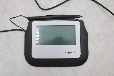 Signotec Sigma ST-BE105-2-U100 Black LCD Display Signature Pad w/ Pen ...
