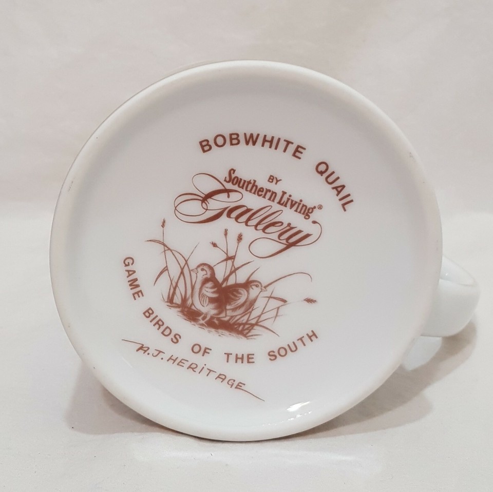 Bobwhite Quail Coffee Mug 15 oz Cup Southern Living Gallery Birds of ...