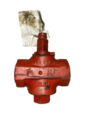 Homestead 1531B2 1 1/4” Npt Plug Valve 150 SWP 200 OWG | eBay