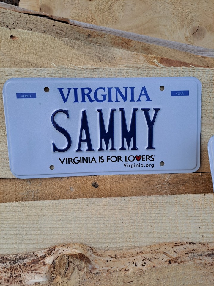 SAMMY DAVIS JR VANITY LICENSE PLATE LAS VEGAS RAT PACK MOULIN ROUGE EL ...