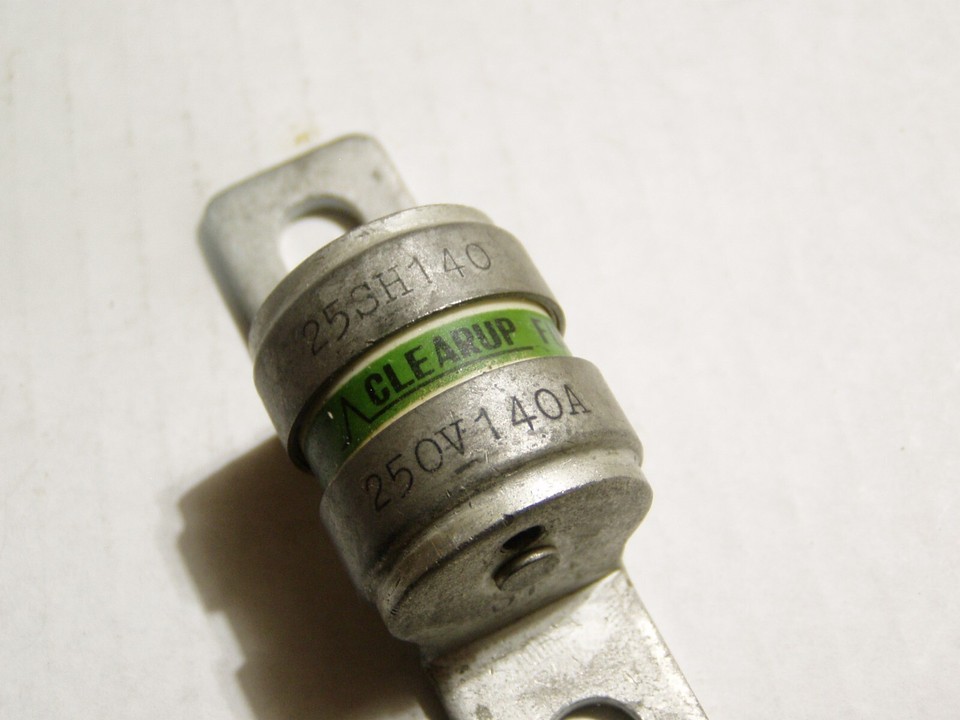 Old stock Kyosan 25SH140 semiconductor fuse 140-amp 250-volt Bussmann ...