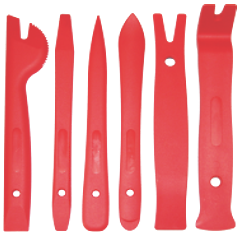 Mini Clip 6 Piece Panel Remover Set T&E Tools 1025 | eBay Australia