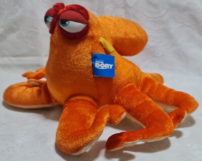 Disney Finding Dory Hank Plush Octopus Soft Stuffed Toy Orange | eBay
