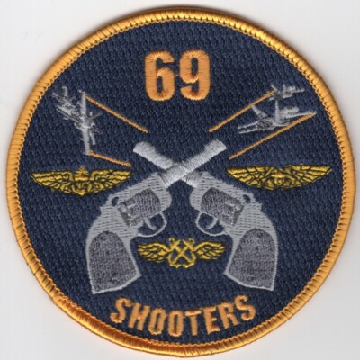 3.5" USN NAVY CVN-69 PISTOLS IKE SHOOTER DARK BLUE EMBROIDERED PATCH | eBay