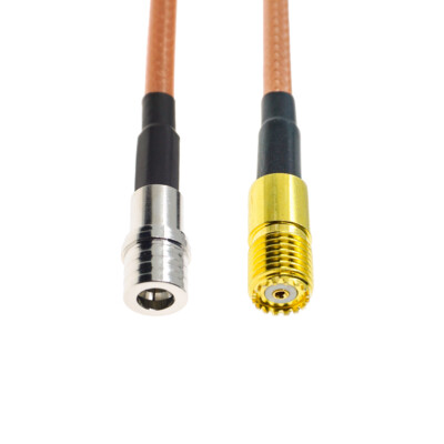 RG142 QMA male to MINI UHF female MINIUHF connector Lot RF coaxial coax ...