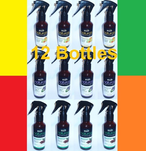 12 Wizard Naturals Fine Mist Essential Oils 3 Different Scents, Each 4 ...