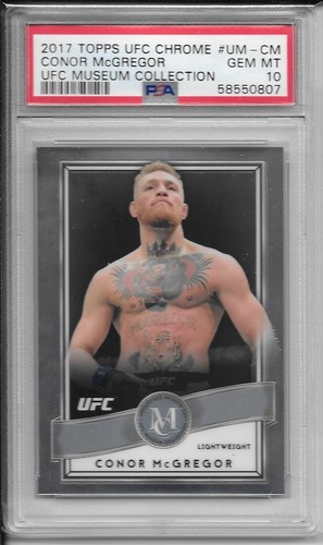 2017 Topps Chrome UFC - Museum Collection Conor McGregor #UM-CM for ...