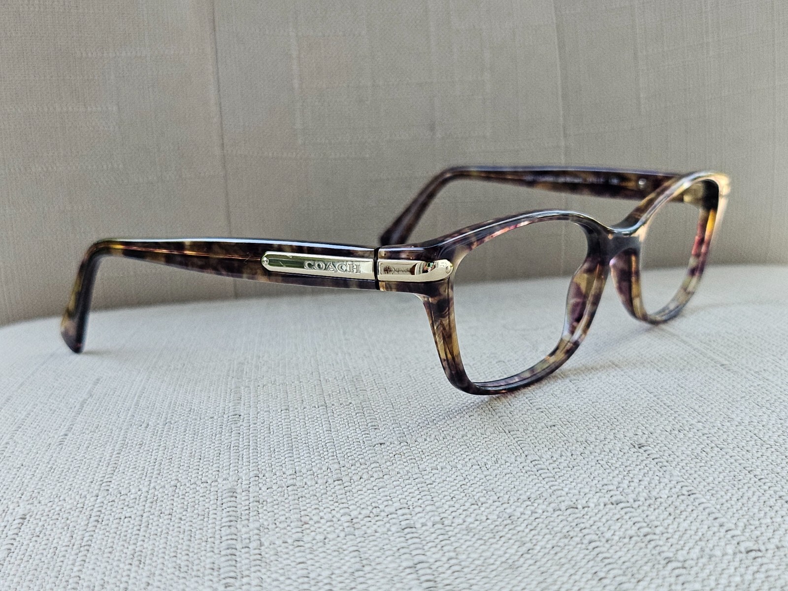Coach Women Eyeglasses Confetti Light Brown Glasses/Sunglasses 51[]17 ...