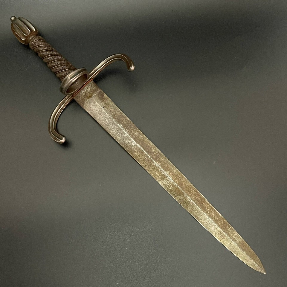 16th Century Antique Medieval Heavy Armor Piercing German Dagger Knife ...