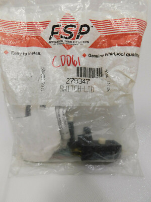 FSP Whirlpool Factory Certified OEM Part 279347 Dryer Lid Switch | eBay