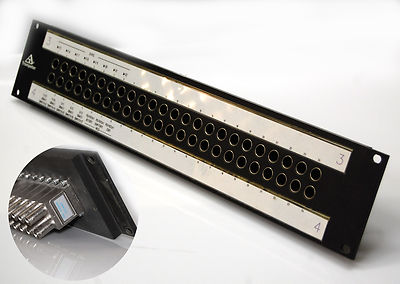 Trompeter 2HE Video-Patch 2x24 48 " (ca.18 31/32in) Tel 14949 J314WT-75 ...