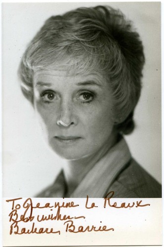 Barbara Barrie Signed 4 x 6" Photo Actress Autographed Barney Miller | eBay