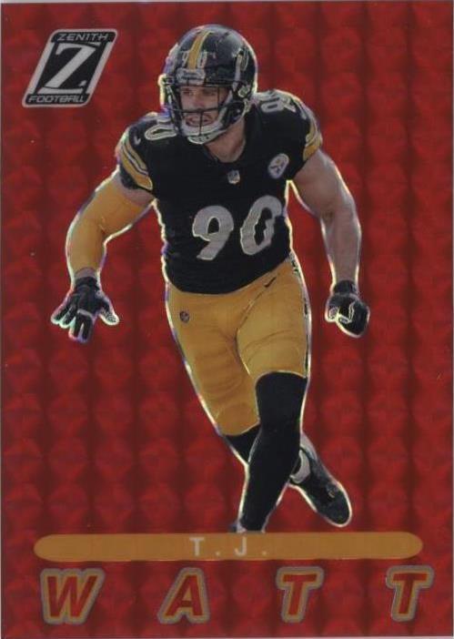 2023 Panini Zenith - 1994 Pacific T.J. Watt #19 Red for sale online | eBay