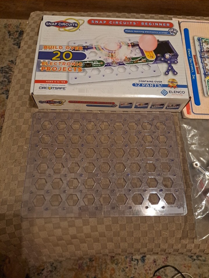 Elenco Snap Circuits Beginner Electricity Learning Kit - SCB20 ...