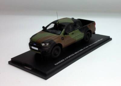 FORD RANGER Militaire ARMÉE DE TERRE Vert OTAN 1/43 Voiture de ...