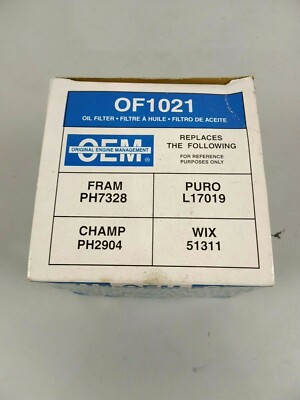 OEM OF1021 Oil Filter (PH7328) (PH2904) (L17019) (51311) | eBay