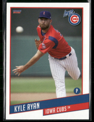 Kyle Ryan 2021 Iowa Cubs Team Set | eBay