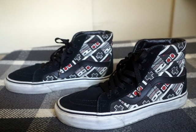 Size 7 - VANS Sk8-Hi Reissue x Nintendo Controller for sale online | eBay