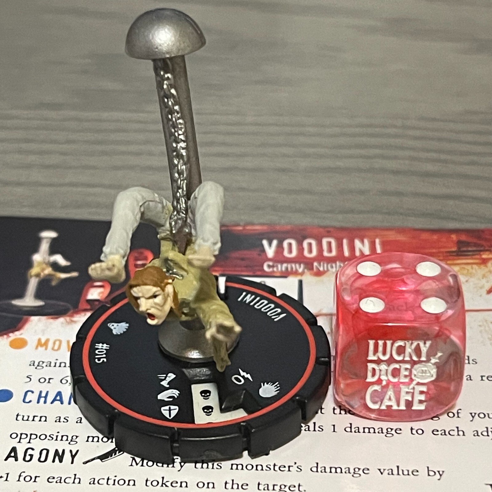 Horrorclix Freakshow 015 Voodini Veteran | eBay