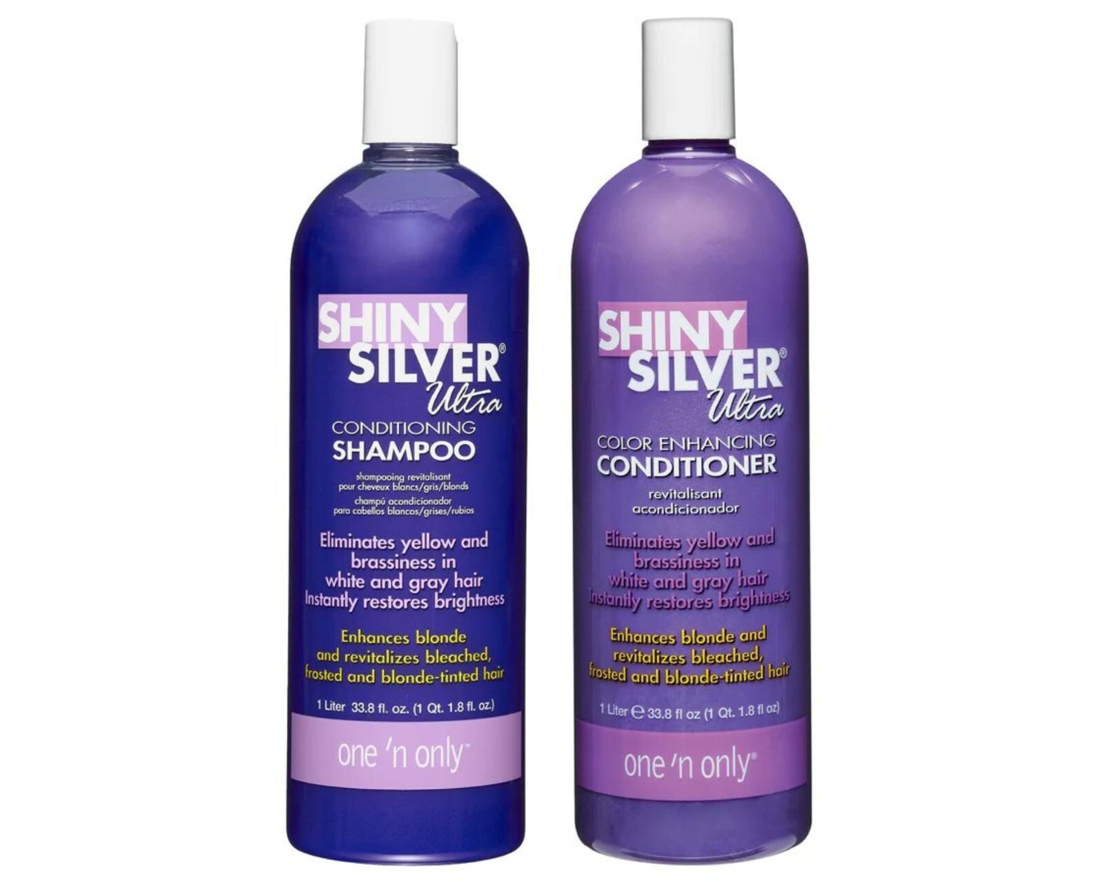 ONE N ONLY - Shiny Silver - Shampoo/Conditioner/Reconstructive ...