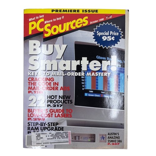PC Sources Vintage Computer Magazine 1990 Premiere Issue | eBay