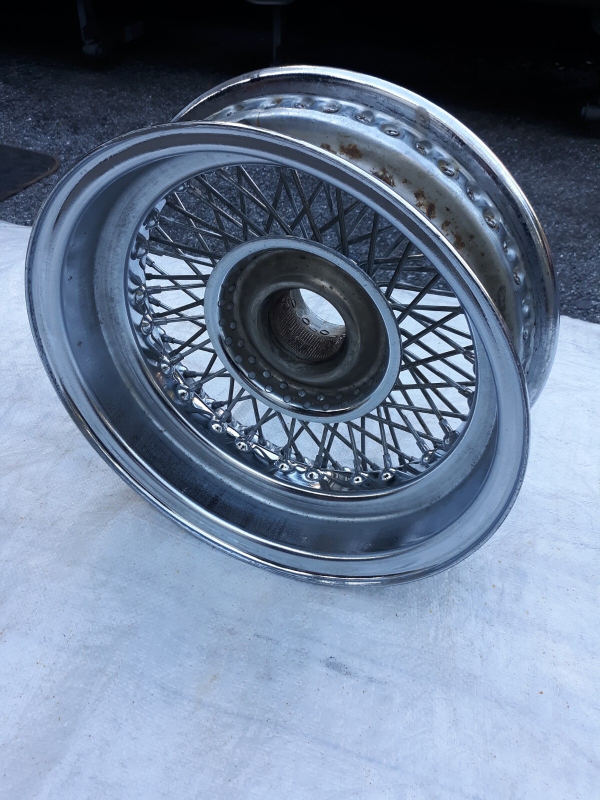 Dayton 72-spoke Spline Drive Wire Wheel 15x5 NOS? | eBay