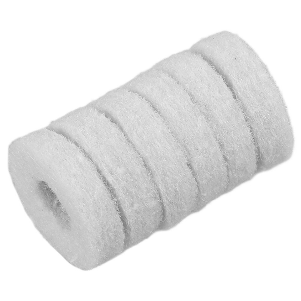 6pcs Instrument Repair Parts Open Hole Type Pads for Instruments Useful ...